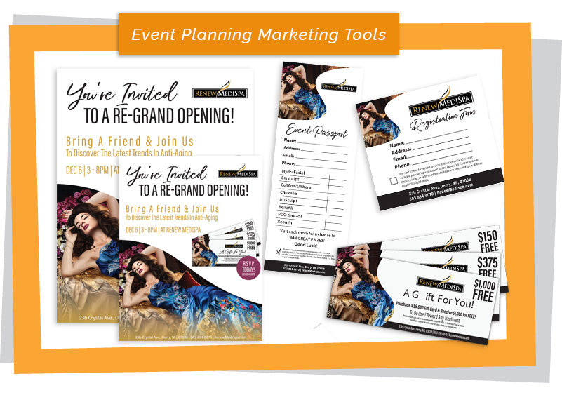 Event Planning Print Design - Insparation Management
